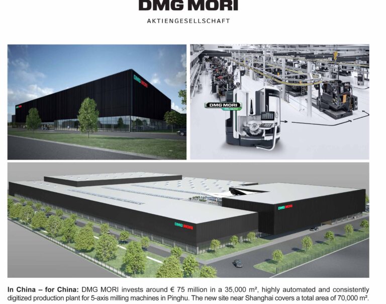 DMG MORI strengthens presence in China with highly automated and fully digitized production ...